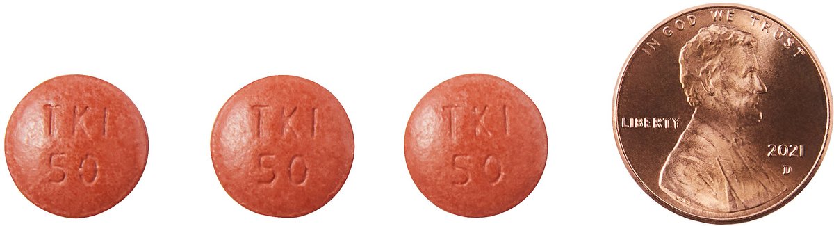 PALLADIA (toceranib phosphate) Tablets for Dogs, 50-mg, 1 tablet ...