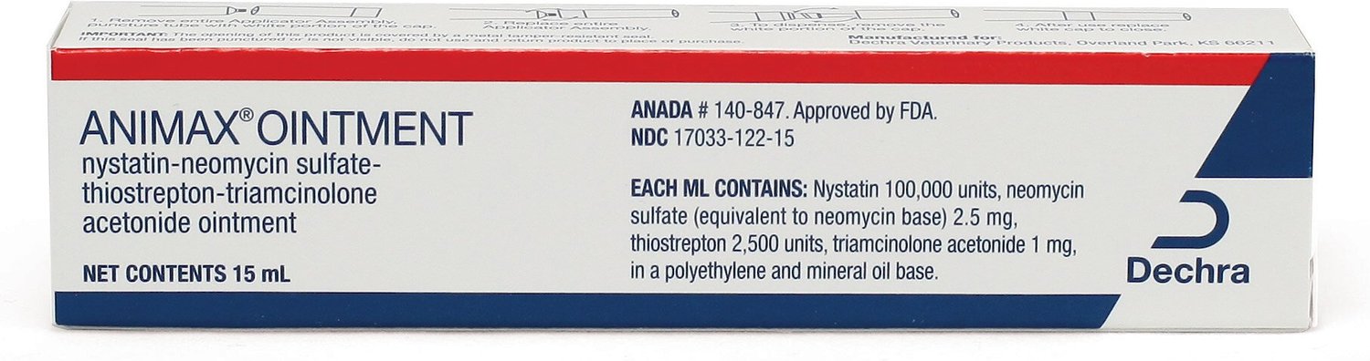 ANIMAX Ointment for Dogs & Cats, 15-mL - Chewy.com