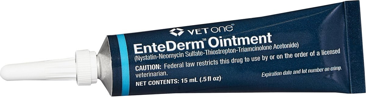 Discontinued - ENTEDERM Topical Ointment for Dogs & Cats, 15-mL - Easy ...