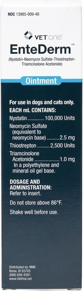 Discontinued - ENTEDERM Topical Ointment for Dogs & Cats, 240-mL - Easy ...