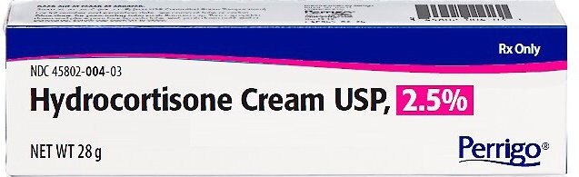 HYDROCORTISONE (Generic) Cream 2.5%, 1 oz - Chewy.com
