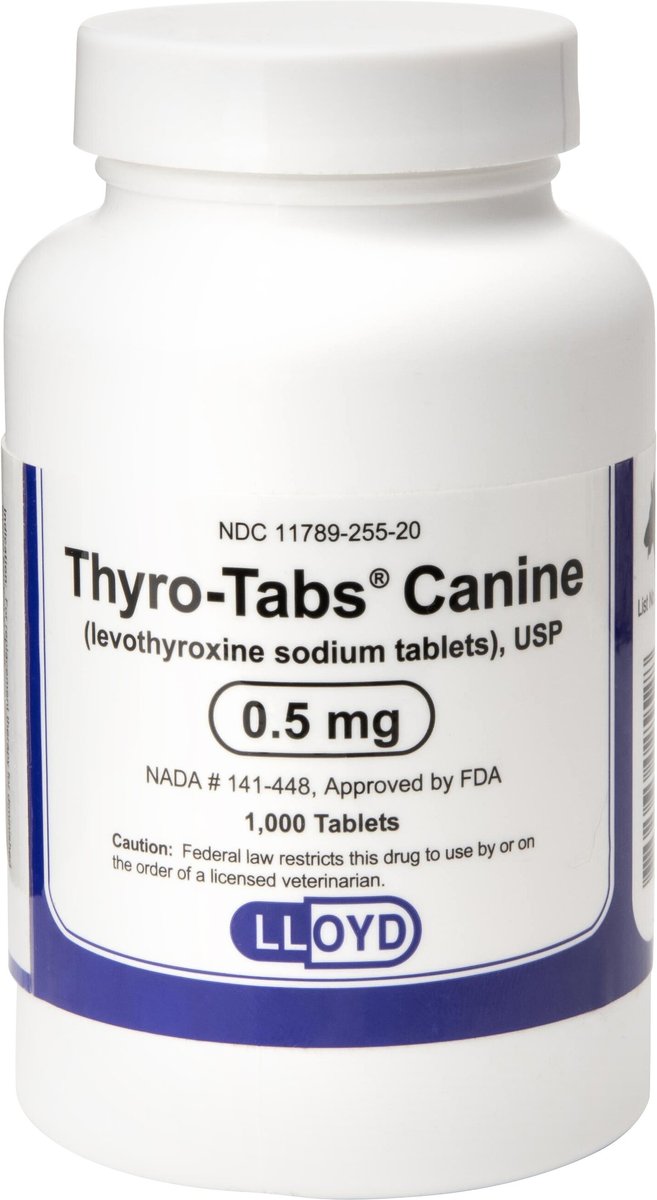 THYRO-TABS (Levothyroxine Sodium) Tablets, 0.5-mg - Easy Refills | Chewy Rx