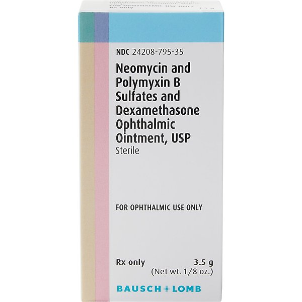 NEO-POLY-DEX (Generic) Ophthalmic Ointment, 3.5-g - Chewy.com