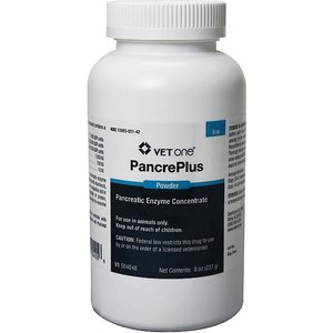 PANCREPLUS Powder for Dogs & Cats, 8-oz - Chewy.com