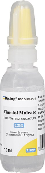 TIMOLOL Maleate (Generic) Ophthalmic Solution 0.25%, 10-mL - Easy ...