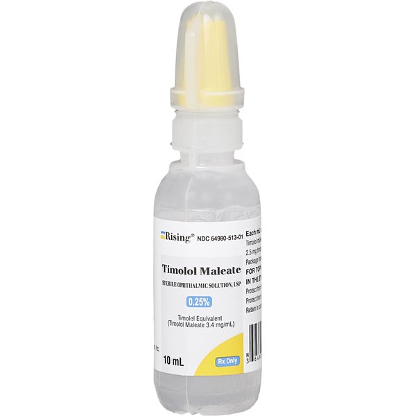 TIMOLOL Maleate (Generic) Ophthalmic Solution 0.25%, 10-mL - Chewy.com