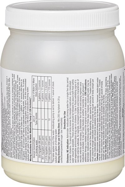 TYLAN (tylosin tartrate) Soluble Powder, 100-gm - Chewy.com