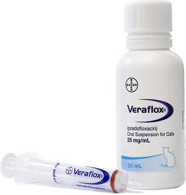 Backorder - VERAFLOX Oral Suspension for Cats, 25 mg/mL, 30-mL - Easy ...