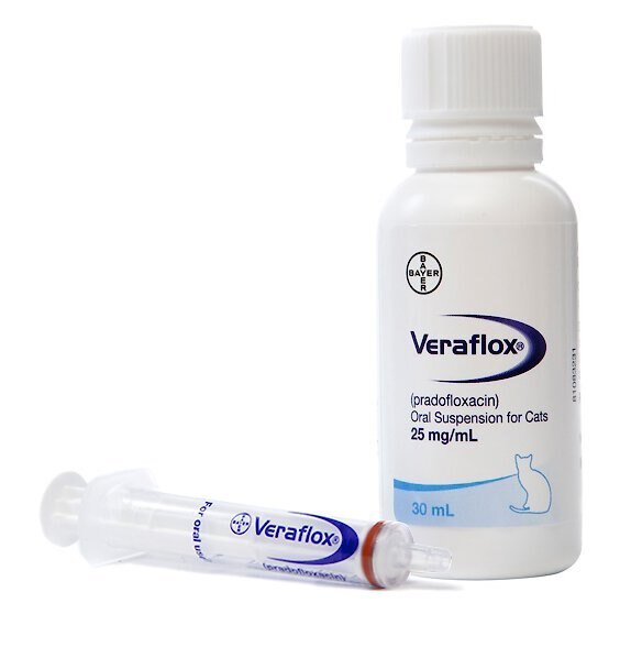 Product Reviews for VERAFLOX (pradofloxacin) Oral Suspension for Cats ...