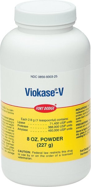 VIOKASE-V Powder for Dogs & Cats, 8-oz - Easy Refills | Chewy Rx