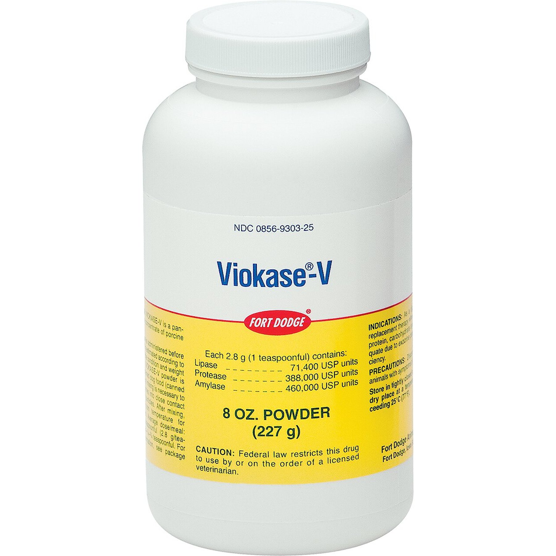 VIOKASE-V Powder for Dogs & Cats, 8-oz - Chewy.com