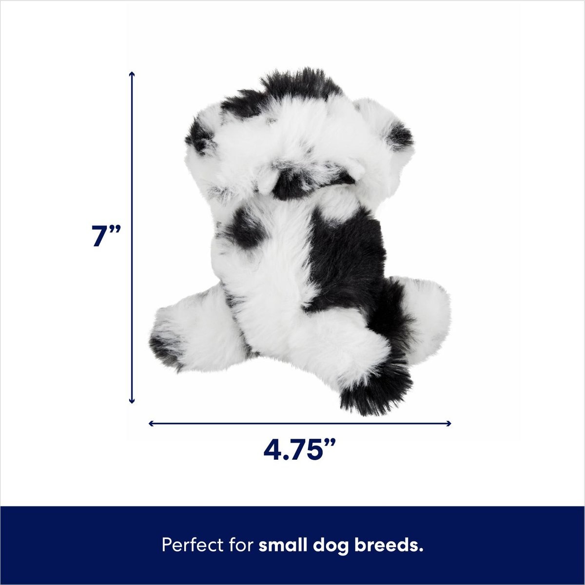 Discontinued - FRISCO Cow Plush Squeaky Dog Toy, Small - Chewy.com