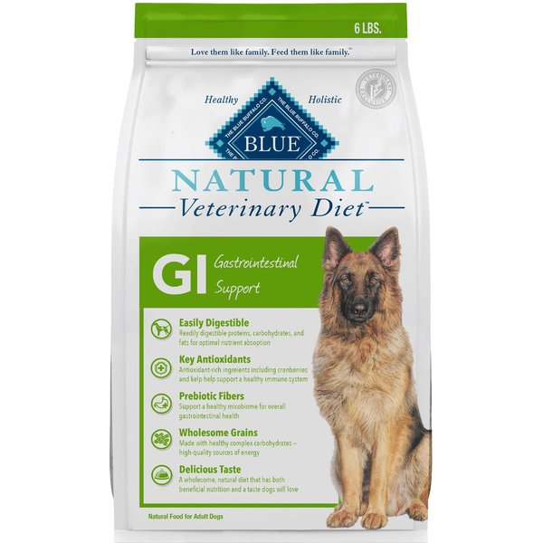 BLUE BUFFALO NATURAL VETERINARY DIET GI Gastrointestinal Support Dry ...