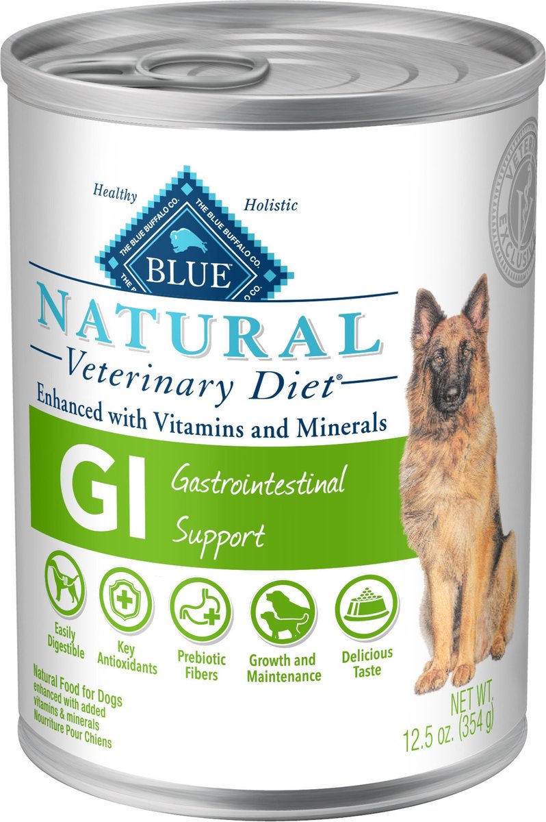 BLUE BUFFALO NATURAL VETERINARY DIET GI Gastrointestinal Support Grain ...