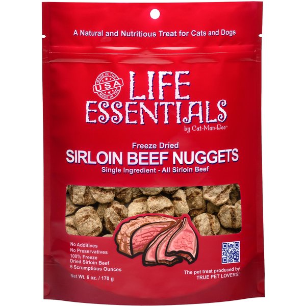 CAT-MAN-DOO Life Essentials Freeze-Dried Chicken Sprinkles Dog & Cat ...