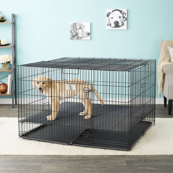 MIDWEST Solution Series XX-Large Heavy Duty Single Door Wire Dog Crate ...