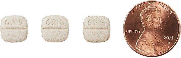 CLAVAMOX (Amoxicillin / Clavulanate Potassium) Chewable Tablets for Dogs & Cats, 62.5-mg - Easy ...