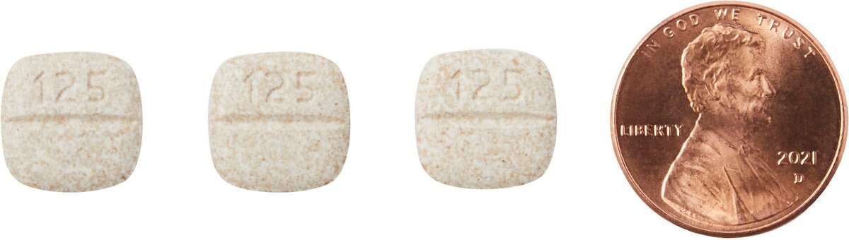 CLAVAMOX (Amoxicillin / Clavulanate Potassium) Chewable Tablets for Dogs & Cats, 125-mg, 1 ...