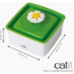 CATIT Mini Flower Plastic Cat Fountain, 50.7-oz - Chewy.com