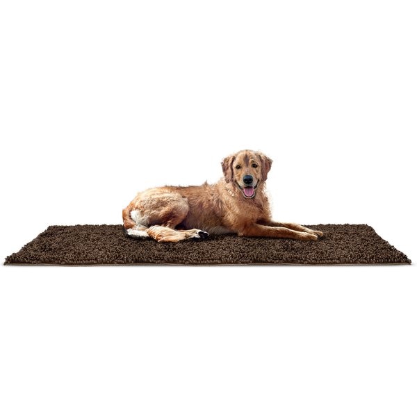FURHAVEN Muddy Paws Towel & Shammy Dog Mat, Mud, Runner - Chewy.com