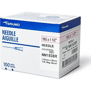 NEOGEN Hypodermic 20 Gauge Needles, 1 Inch, 100 count - Chewy.com