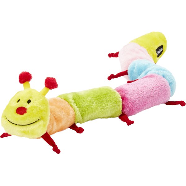 ZIPPYPAWS Caterpillar with Squeakers Plush Dog Toy, Deluxe - Chewy.com