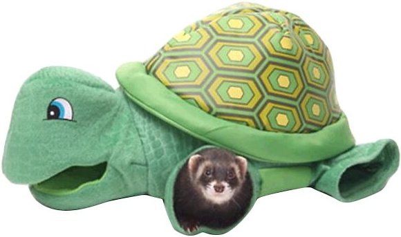 MARSHALL Turtle Ferret Hideout Toy, Green - Chewy.com