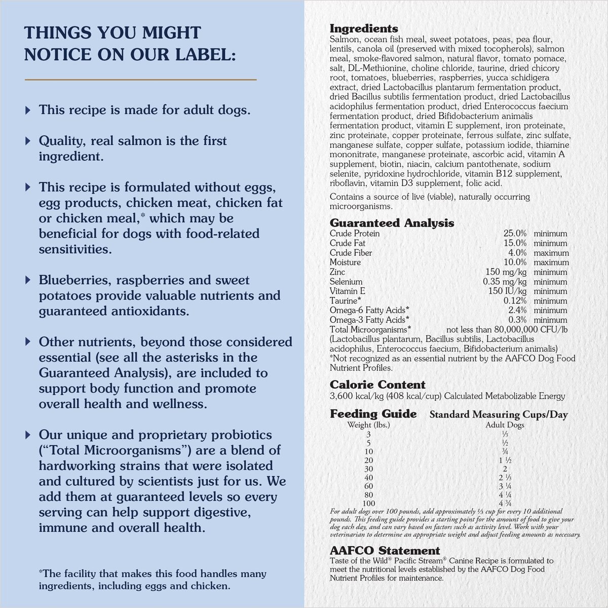 TASTE OF THE WILD Pacific Stream Smoke-Flavored Salmon Grain-Free Dry ...