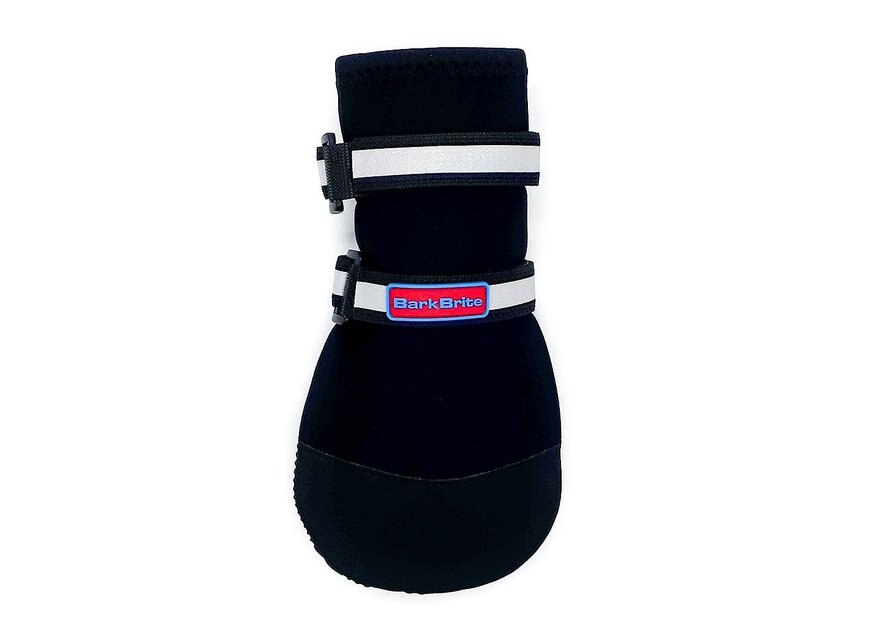 BARK BRITE All Weather Reflective Neoprene Dog Boots, 4 count, XX-Large ...