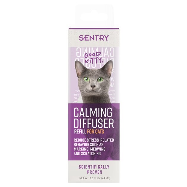 SENTRY Calming Diffuser Refill for Cats, 1.5-oz bottle - Chewy.com