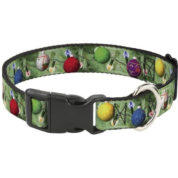BLUEBERRY PET Multi-Colored Stripe Adjustable Dog Collar, Mixed Tone ...