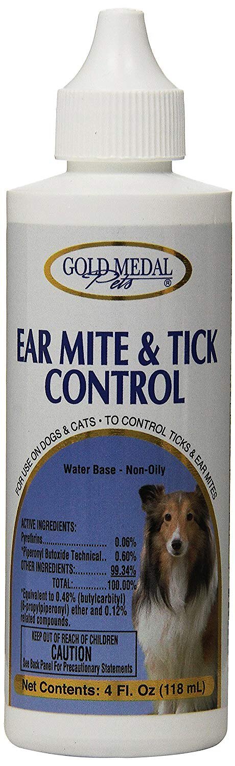 Questions and Answers about GOLD MEDAL Medication for Ear Mites for Dogs
