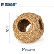 PREVUE PET PRODUCTS Hideaway Grass Ball Small Animal Hideout, Large ...