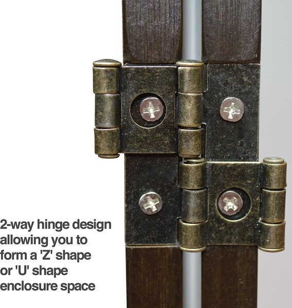 PETFUSION Modest Cat Litter Box Privacy Screen, Brown, Large - Chewy.com