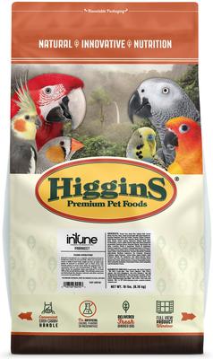 Discontinued - HIGGINS inTune Complete & Balanced Diet Parakeet Bird ...