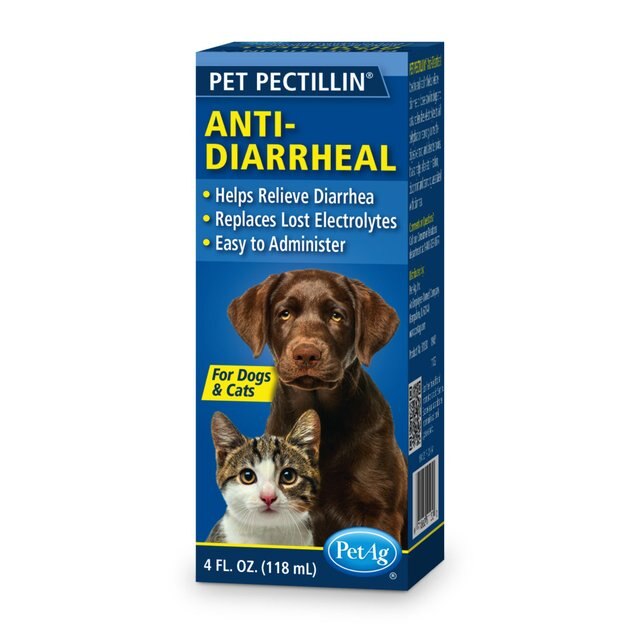 PETAG Pet Pectillin Medication for Diarrhea for Cats & Dogs, 4-oz ...