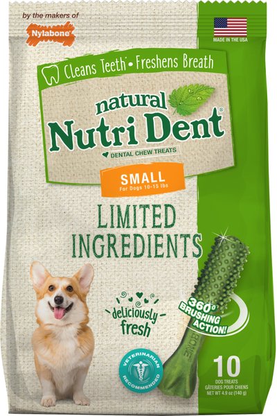 Discontinued - NYLABONE Nutri Dent Natural Dental Fresh Breath Flavored ...