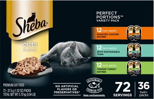 Sheba Cat Food & Treats - Free Shipping | Chewy