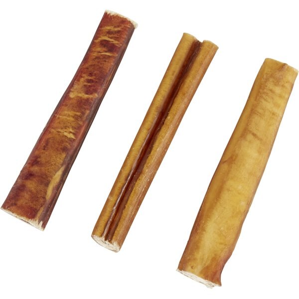 BONES & CHEWS 6" Mega Bully Sticks, 3 count - Chewy.com