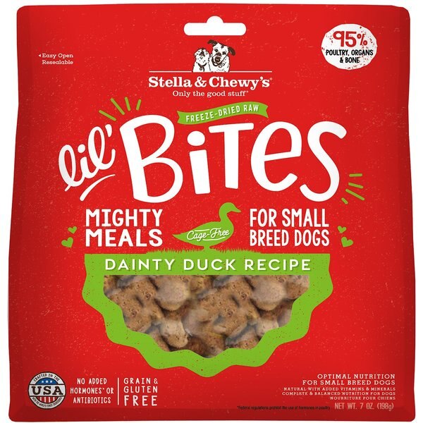STELLA & CHEWY'S Lil' Bites Chicken Little Recipe Small Breed Freeze ...