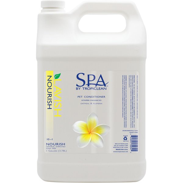 STAZKO Anti-Static & Dematting Conditioning Dog & Cat Spray, 1-gal ...
