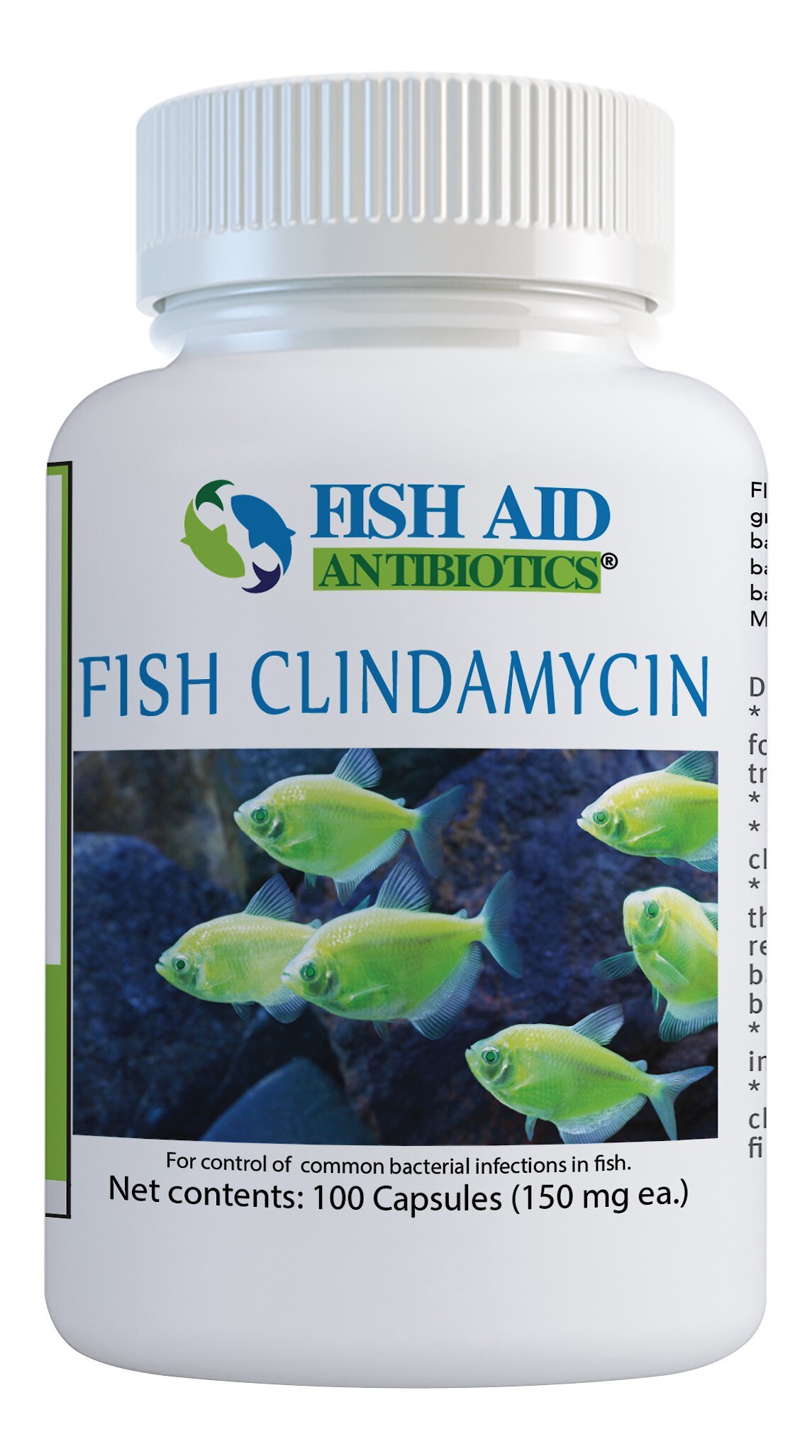 Questions and Answers about FISH AID ANTIBIOTICS Clindamycin Capsules ...
