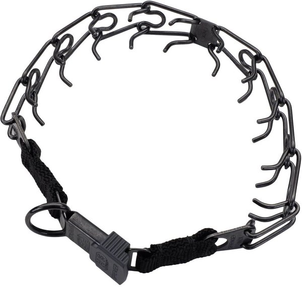 HERM SPRENGER Ultra-Plus Training Dog Prong Collar with ClicLock, 18-in ...