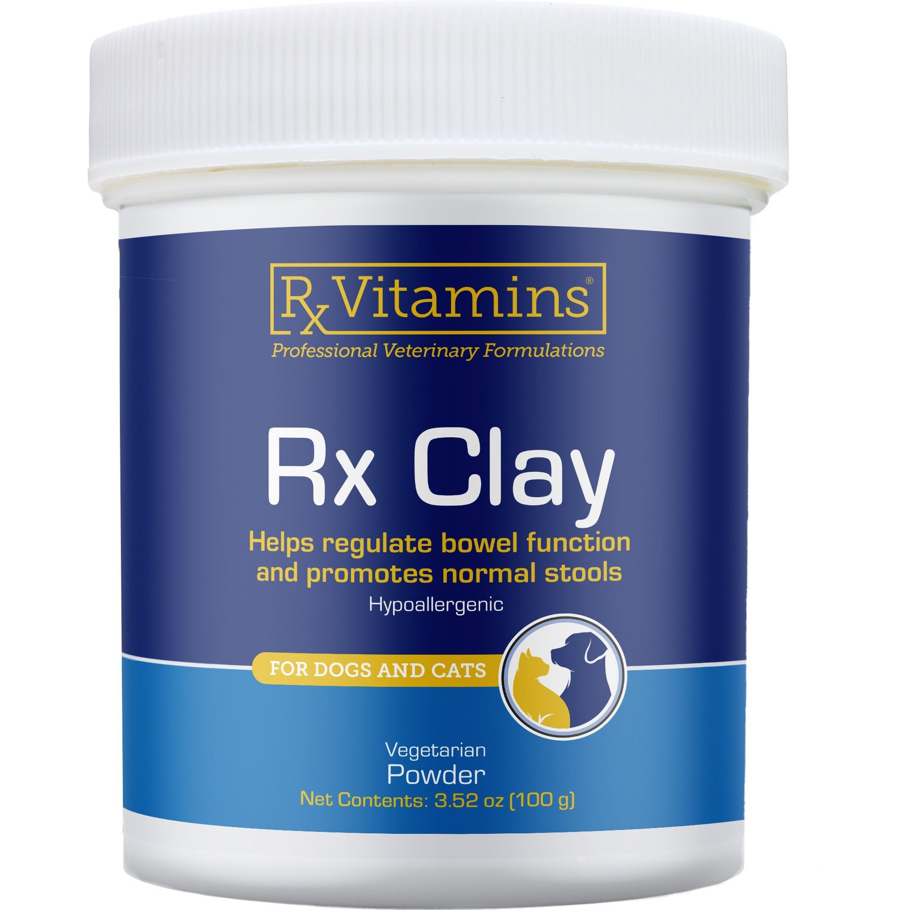 RX VITAMINS Rx Clay Powder Digestive Supplement for Dogs, 100-g - Chewy.com