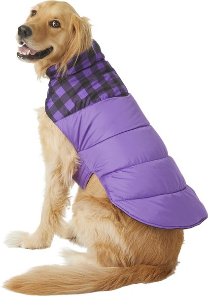 Discontinued - FRISCO Mediumweight Boulder Plaid Insulated Dog & Cat ...