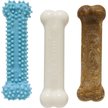 NYLABONE Puppy Chew Variety Toy & Treat Triple Pack Blue, Small - Chewy.com