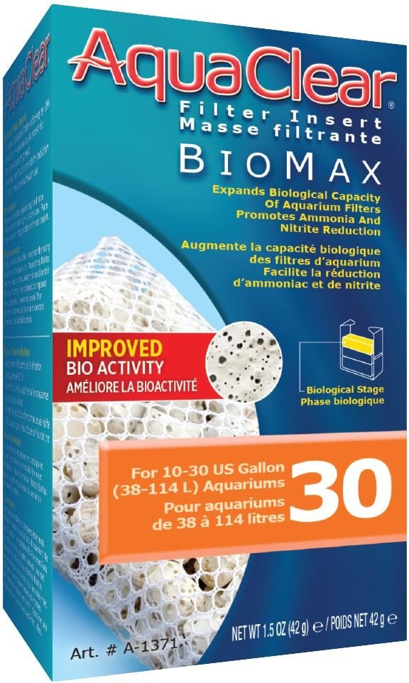 Out of Stock - AQUACLEAR Biomax Filter Insert, Size 30 - Chewy.com