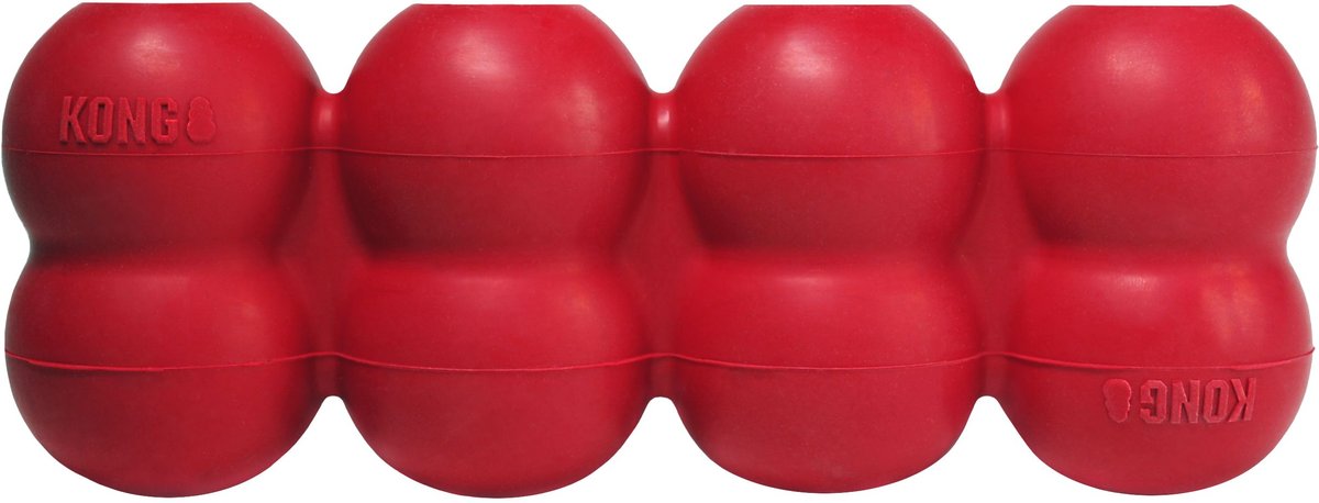 KONG Goodie Ribbon Dog Toy, Red, Large - Chewy.com
