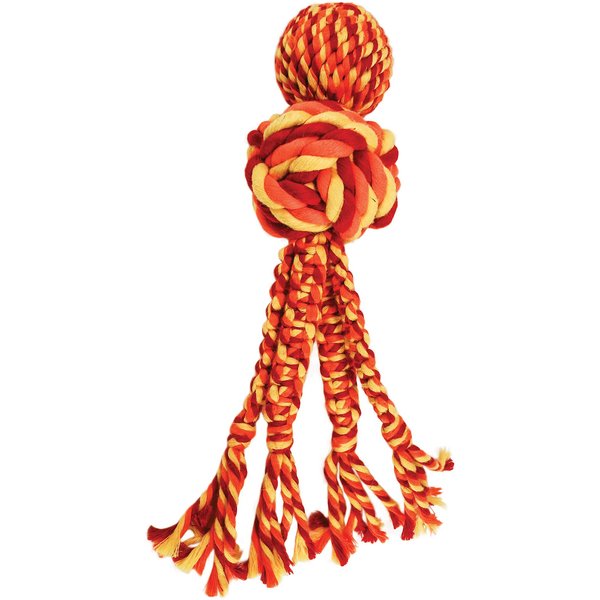 MAMMOTH Cottonblend 5 Knot Dog Rope Toy, Color Varies, XX-Large - Chewy.com