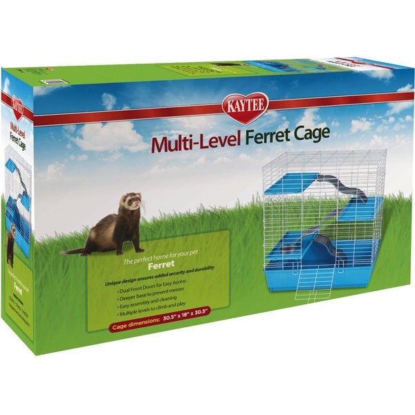 PREVUE PET PRODUCTS Feisty Ferret Home, Black Hammertone - Chewy.com